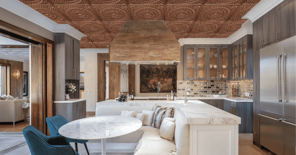 Copper Ceiling Tiles - Dundee Deco