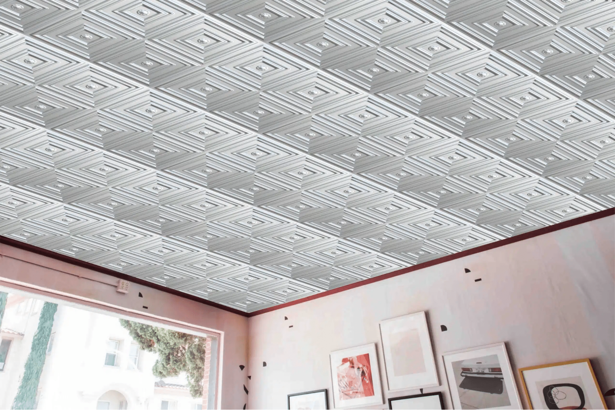 The Best Ceiling Tiles for Home Offices and Studios - Dundee Deco