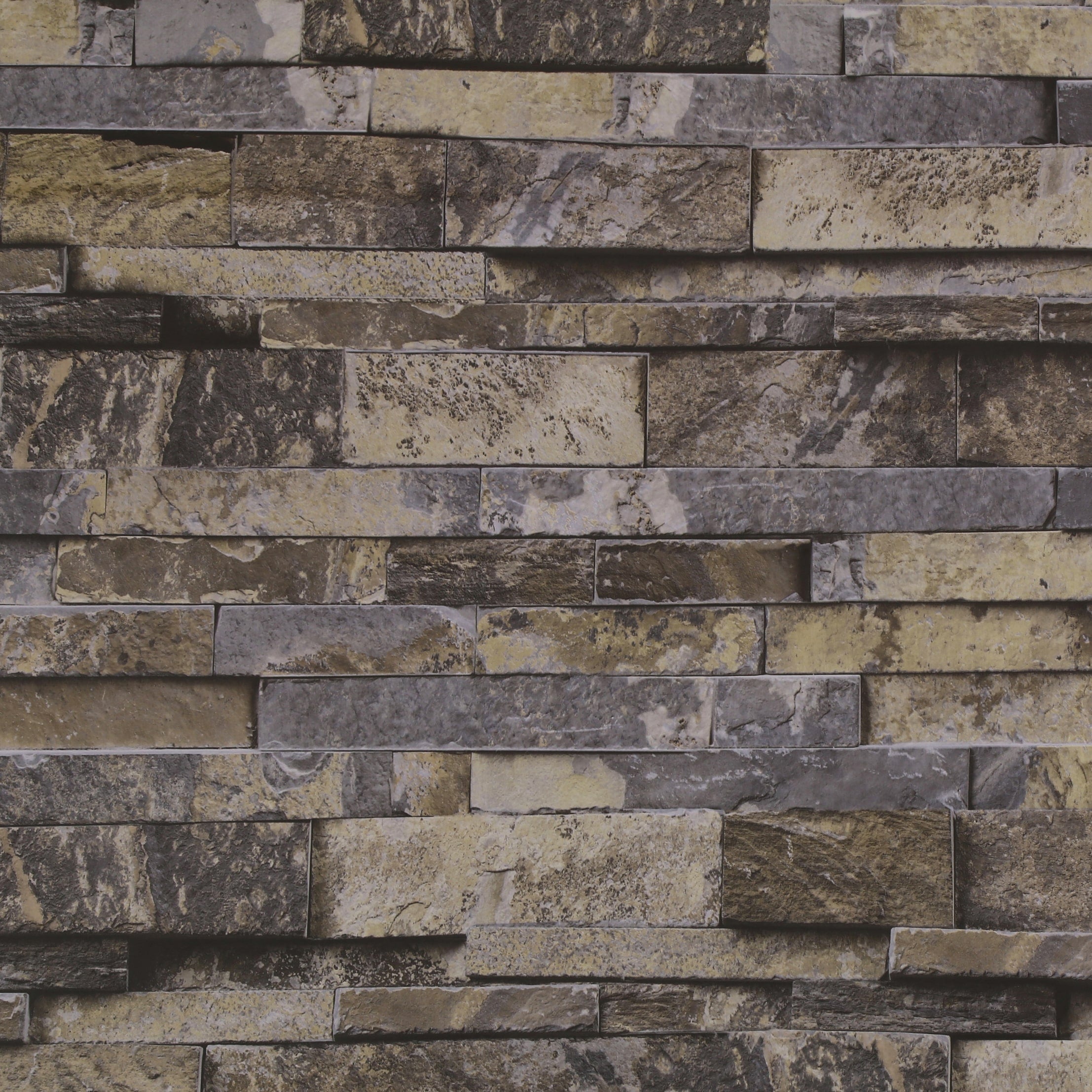Distressed Stone Grey, Yellow Slate Peel and Stick Self Adhesive ...