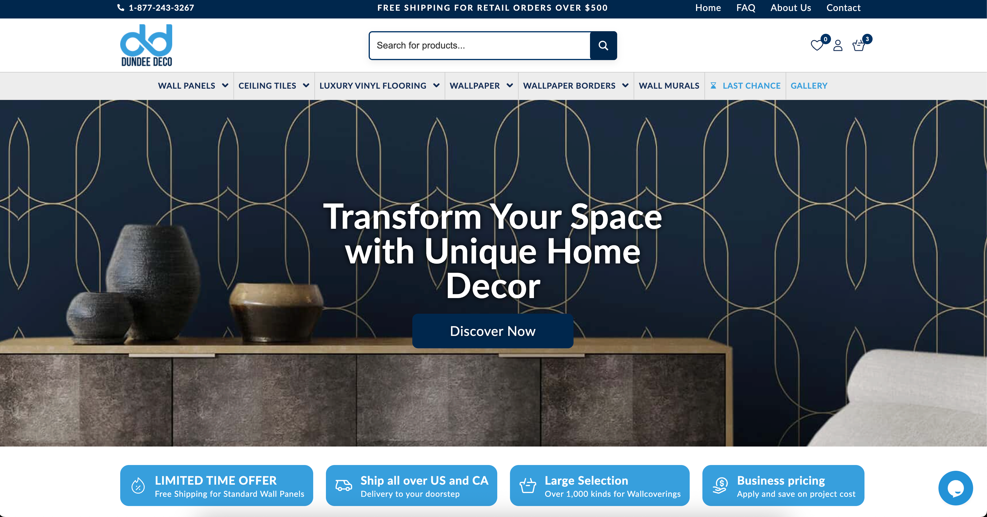 Marble Wallpaper | Dundee Deco